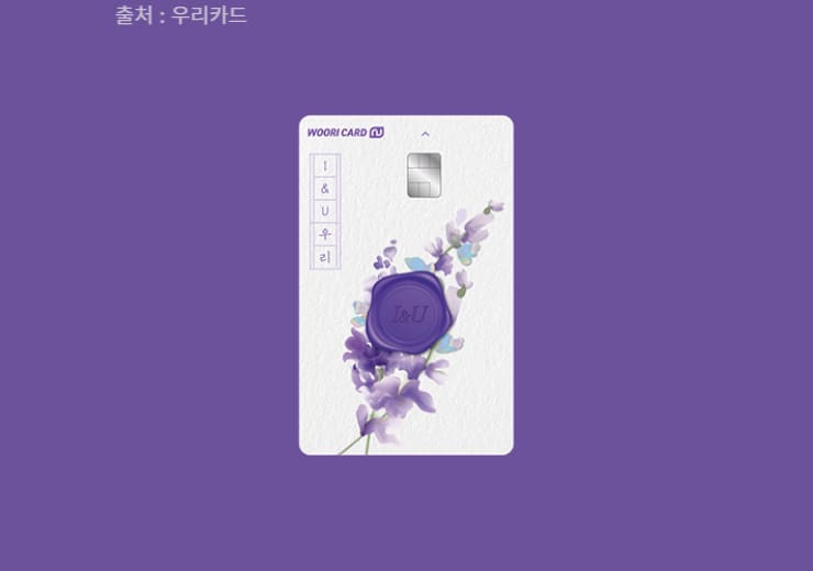 우리카드 뉴 아이앤유아이유 카드 혜택 및 특징nu Iandu 이베이스매뉴얼